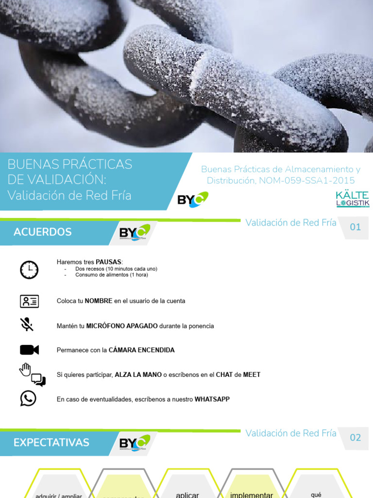 Buenas Prácticas en Validación de Red Fría | PDF | Temperatura ...