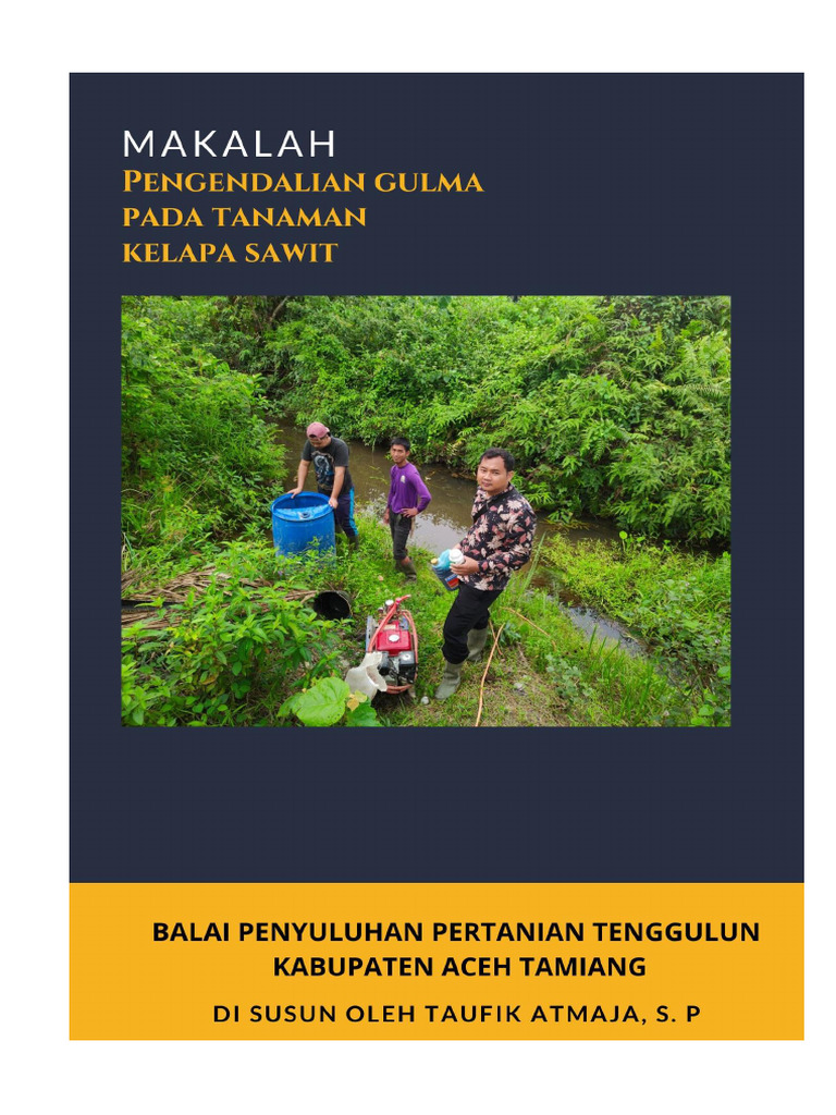 Pengendalian Gulma pada Kelapa Sawit | PDF | Sains & Matematika