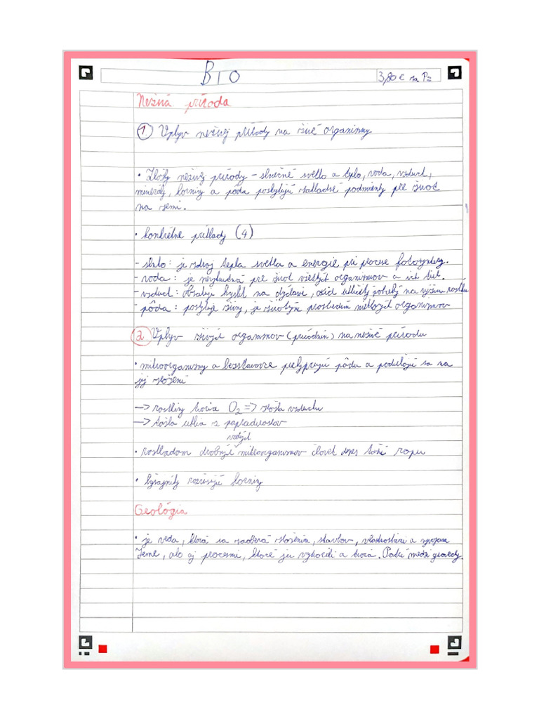 Neziva A Ziva Priroda | PDF