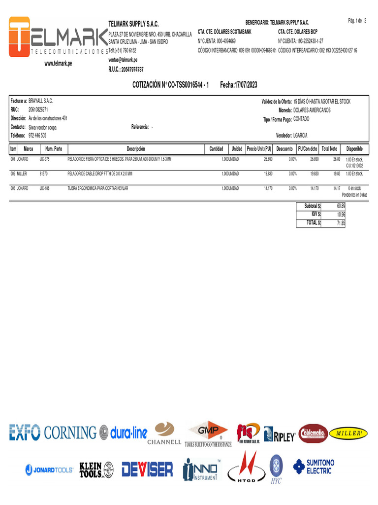 Co-Tss0016544 Brayall | PDF | Business | Economias