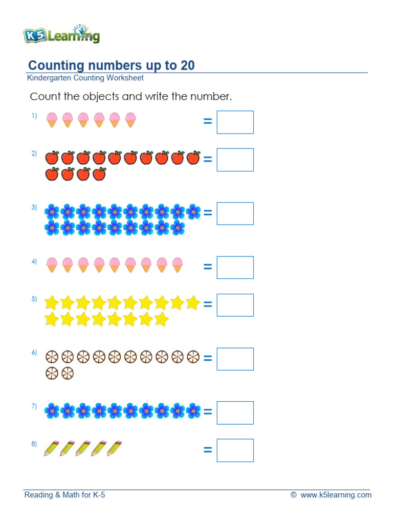 kindergarten-counting-to-twenty-worksheet-4 | PDF