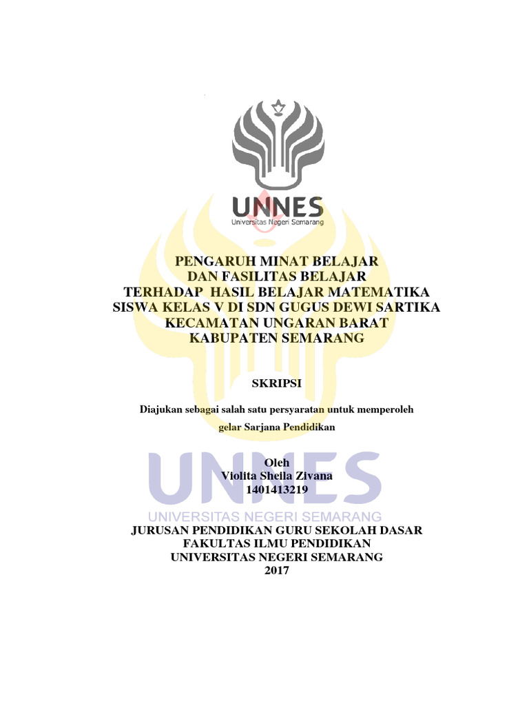 Skripsi Unnes | PDF