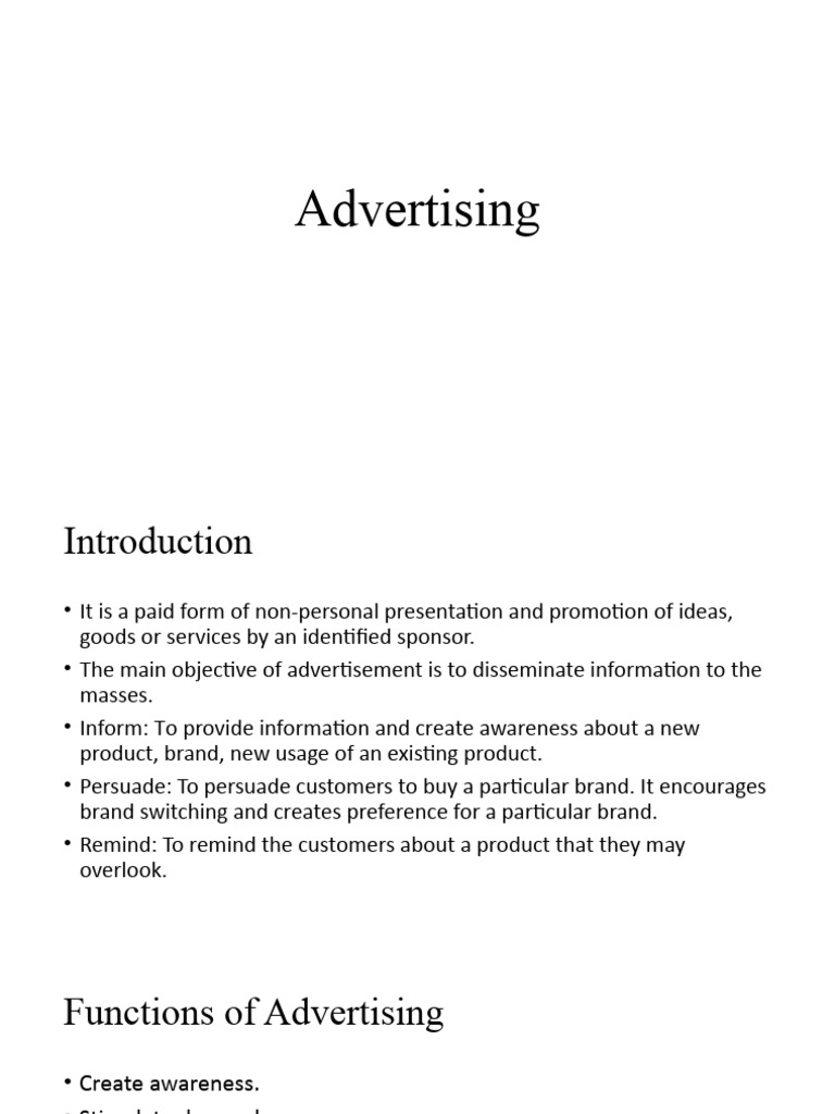 Advertising | PDF | Advertising | Persuasion