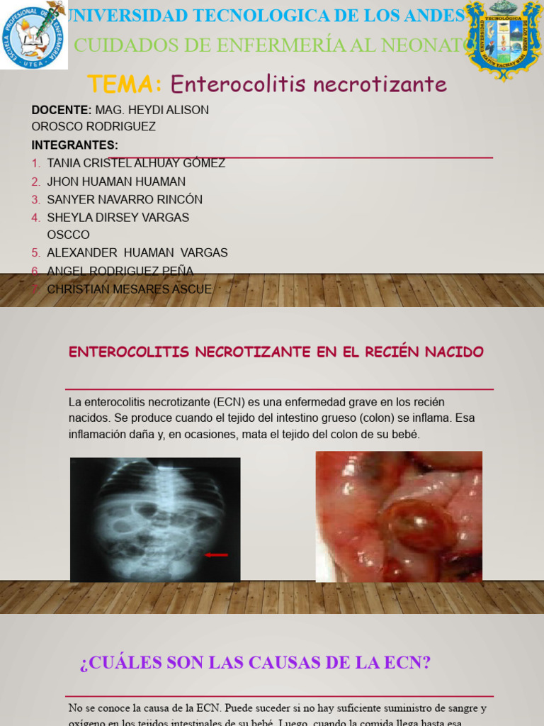 Enterocolitis Necrotizante en Neonatos | PDF | Parto prematuro | Abdomen