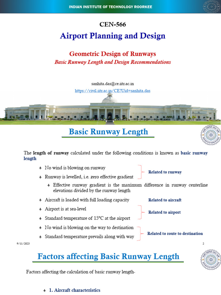 Runway Length Design Guidelines | PDF | Runway | Takeoff