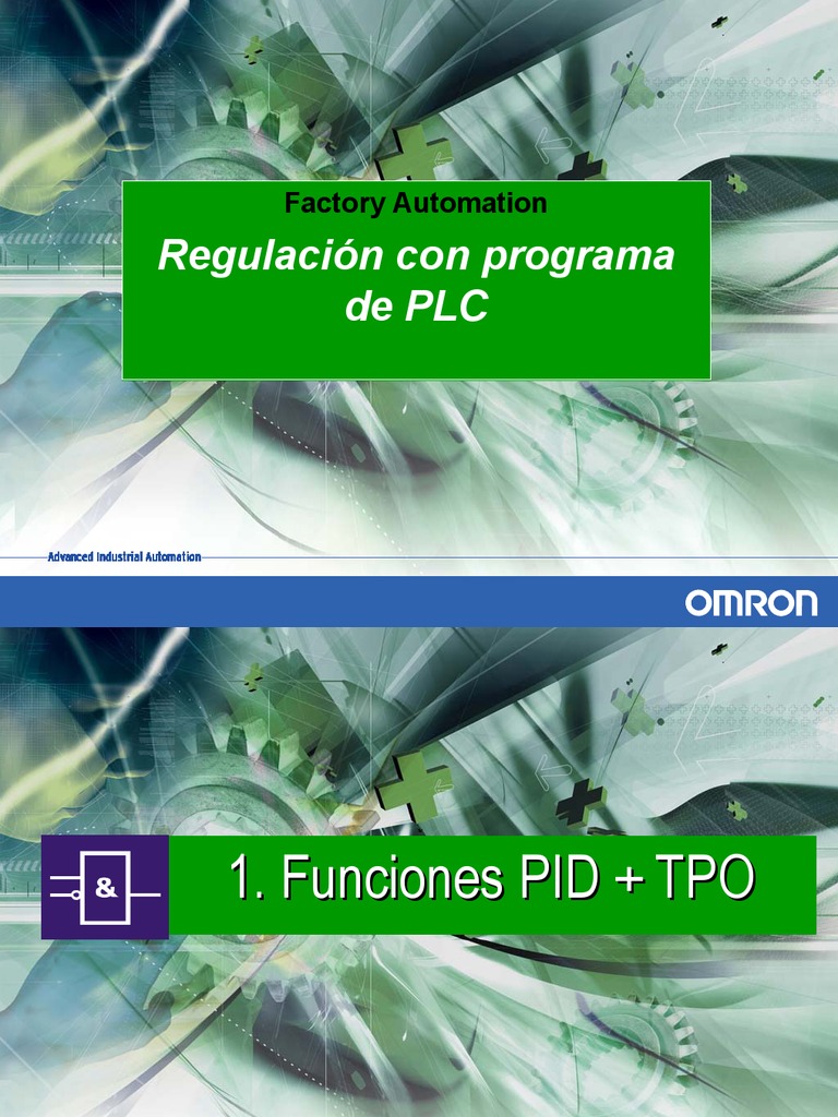 InfoPLC Omron Regulacion PID | PDF | Análisis | Automatización