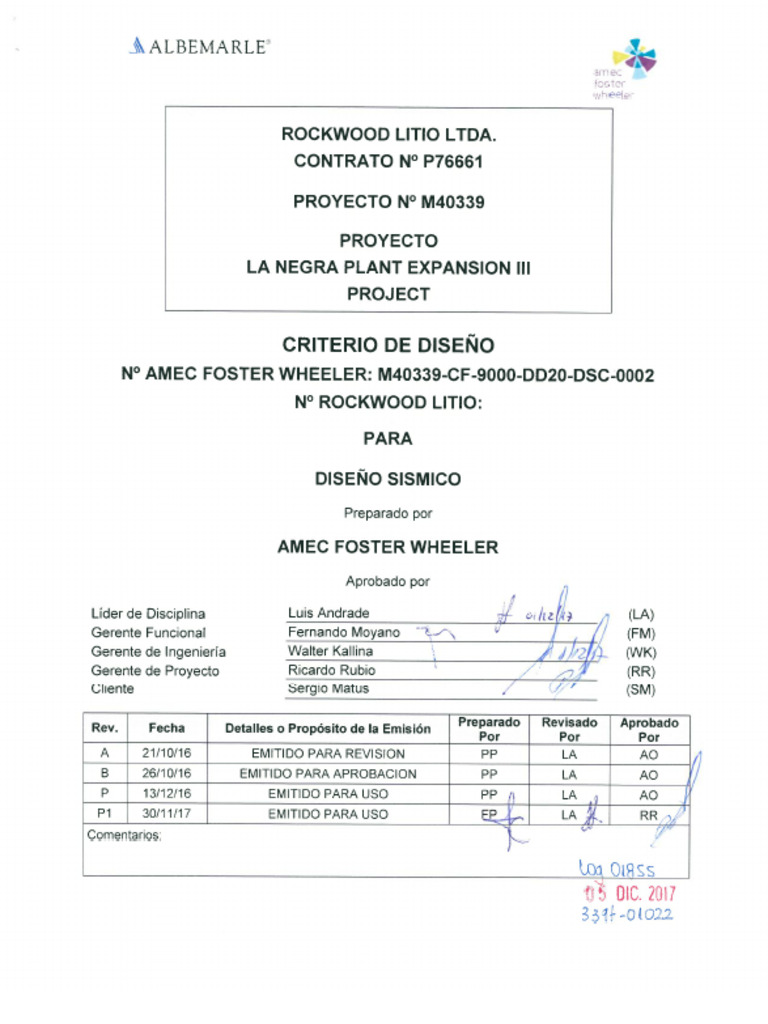 M40339-CF-9000-DD20-DSC-0002 Seismic Design Criteria | PDF | Diseño | Ingeniería Sísmica
