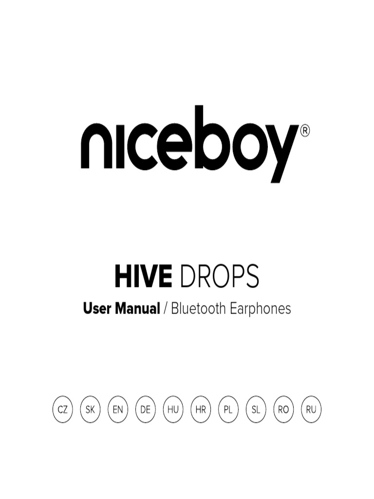 Niceboy Manual Hive Drops | PDF
