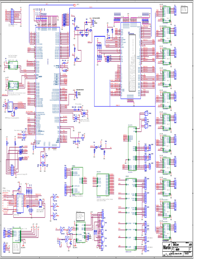 MAC 250 Entour Schematics | PDF