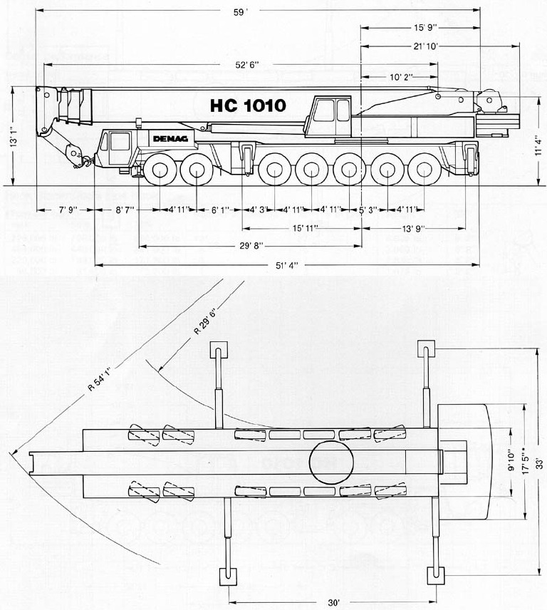HC 1010 - Dimensiones Generales | PDF