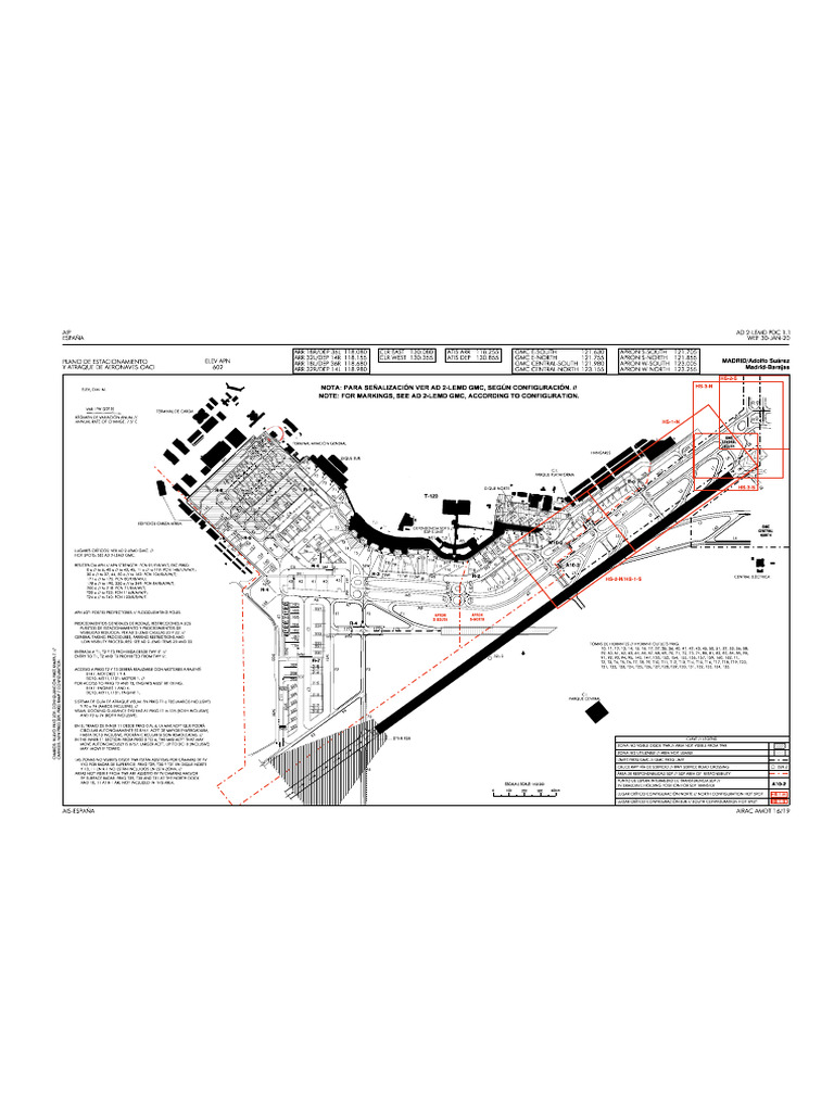LEBL Airport Charts Overview | PDF