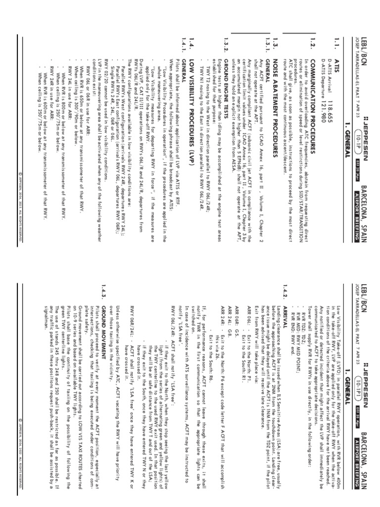 Lebl Charts | PDF | Air Traffic Control | Aviation