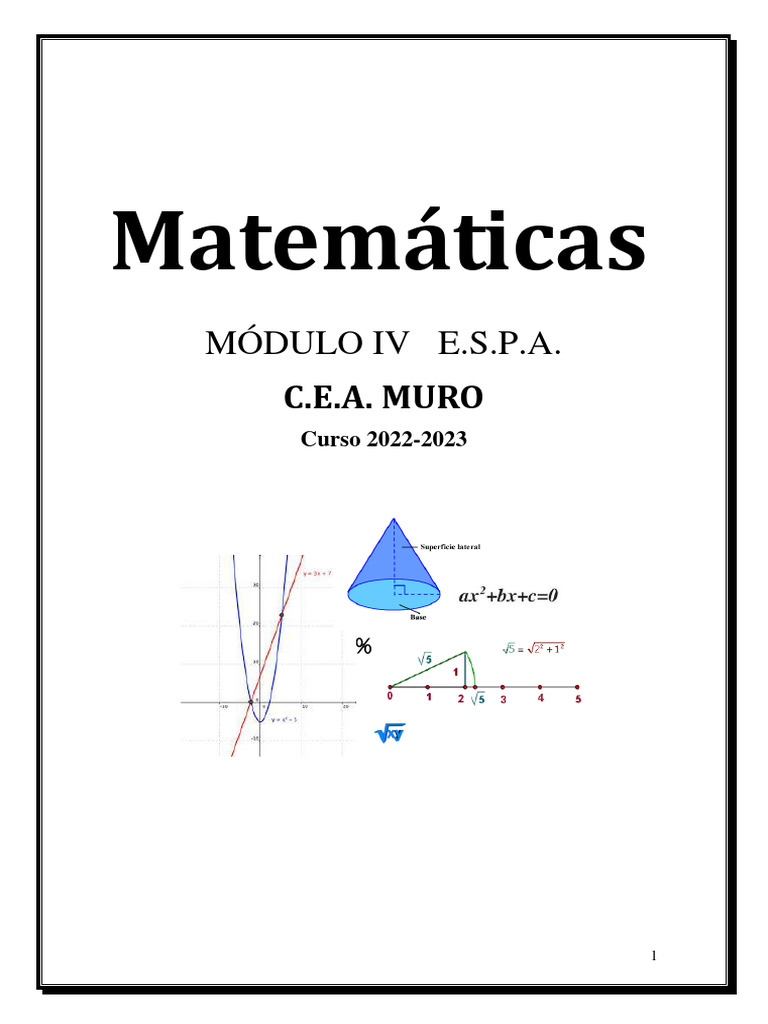 Matemáticas modulo 4 espa muro | PDF | Interés | Porcentaje