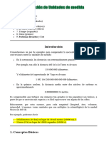 Escalera para Conversión de Unidades | PDF | Metrología | Cantidad