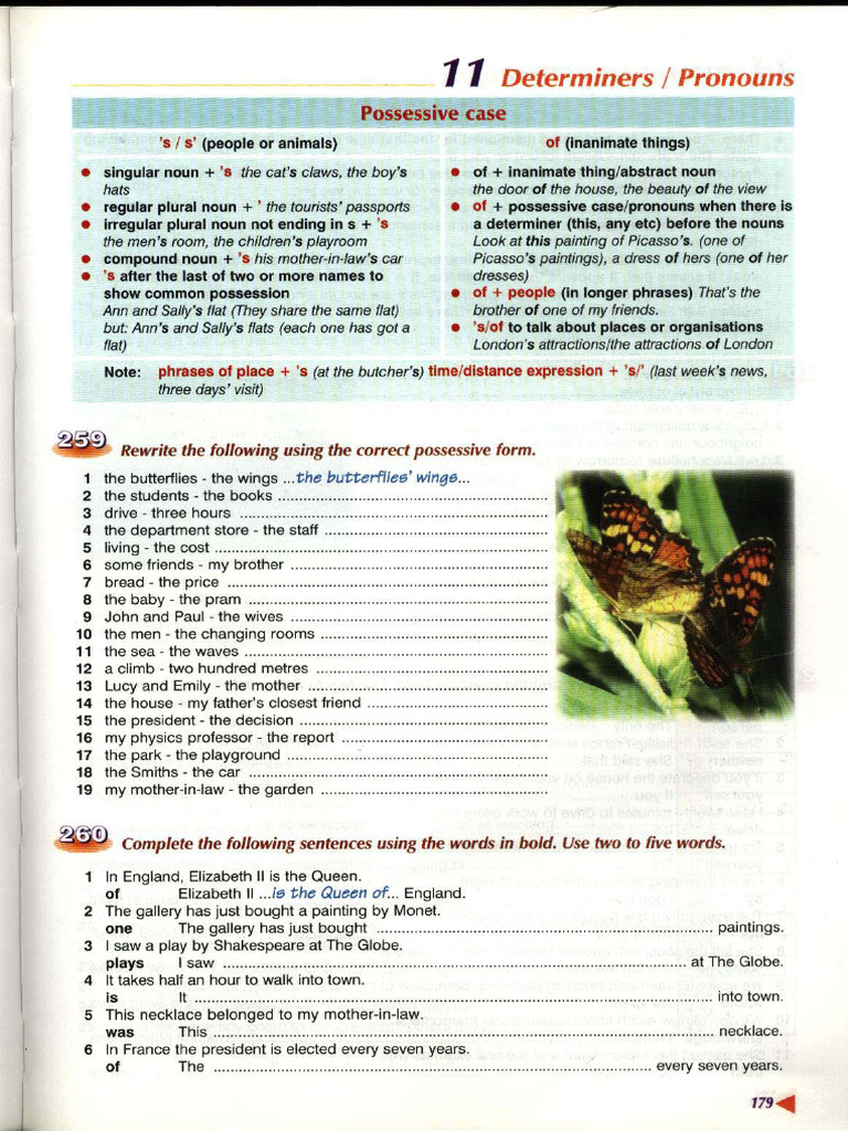 Pronouns, Determiners & Quantifiers (Language I - 2021) - EXTRA PRACTICE | PDF