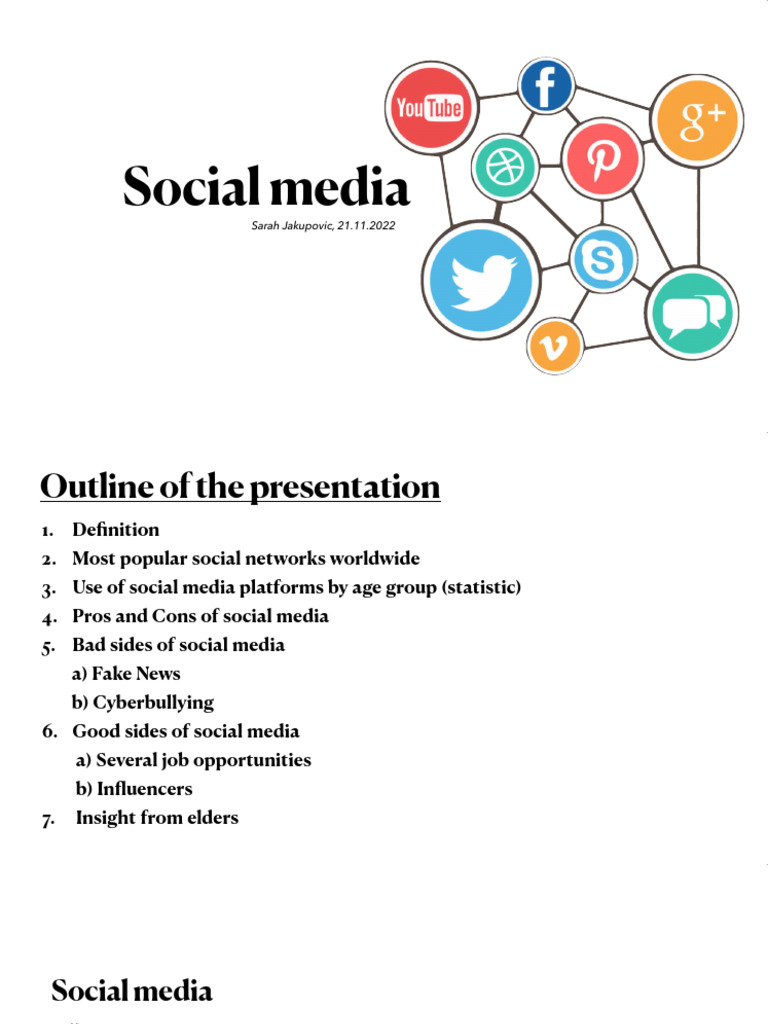 Social Media GFS | PDF | Popular Culture & Media Studies | Social Media
