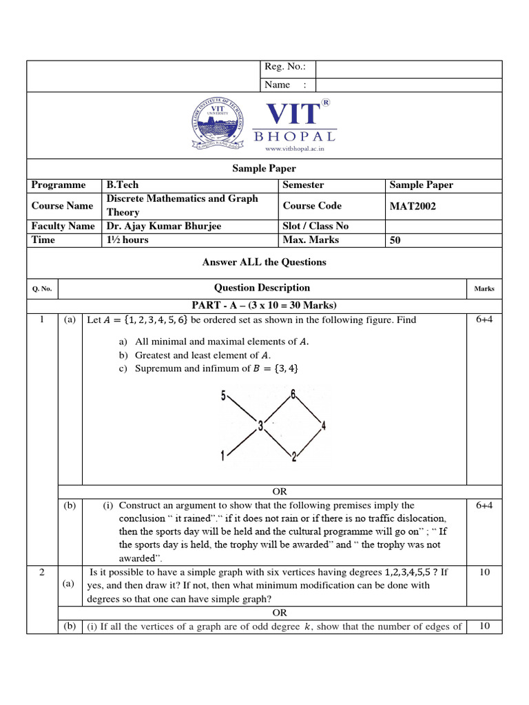 Sample Question TEE - 2023 | PDF | Vertex (Graph Theory) | Theoretical Computer Science