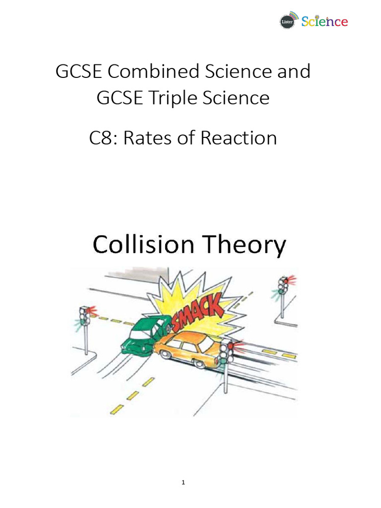 C8 Rates Of Reaction Pdf Reaction Rate Chemical Reactions