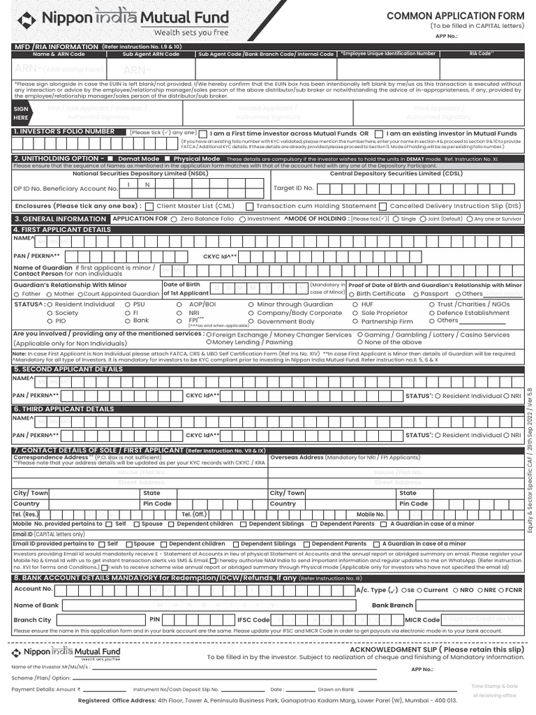 Common+Sip Form | PDF | Debit Card | Banks