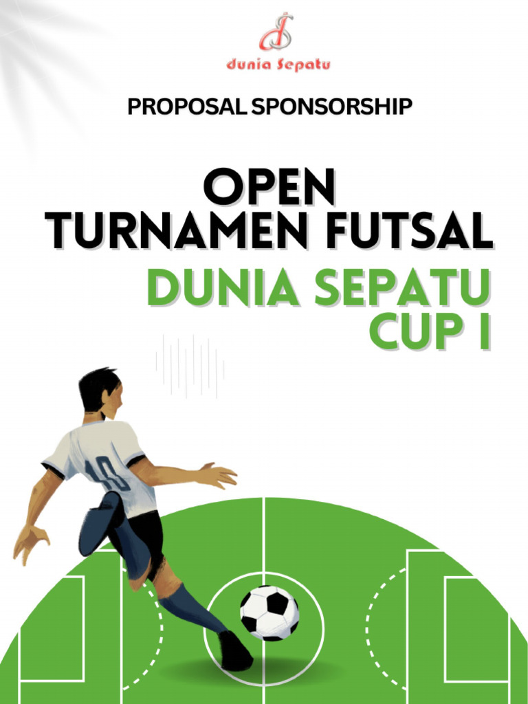 Proposal Turnamen Futsal Dunia Sepatu | PDF