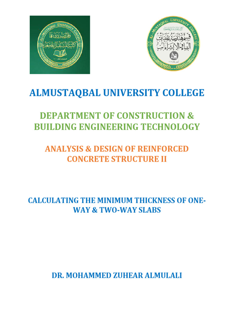 Slabs | PDF | Beam (Structure) | Column