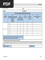 Allergen Risk Assessment Template 1 | PDF | Allergen | Food Industry