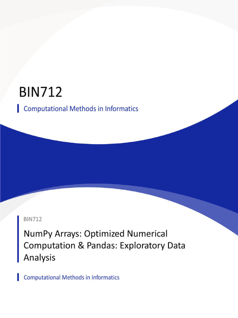 Numpy Array Basics Pdf Pointer Computer Programming Computer Engineering 5089