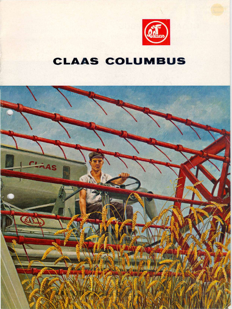 Claas Columbus Series Service Manual - Compressed | PDF
