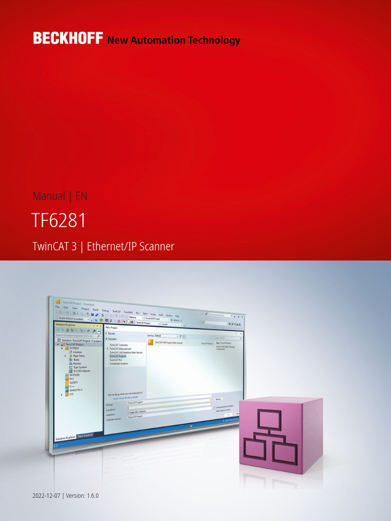 Tf6281 Tc3 Ethernetip Scanner Pdf Ip Address Multicast 