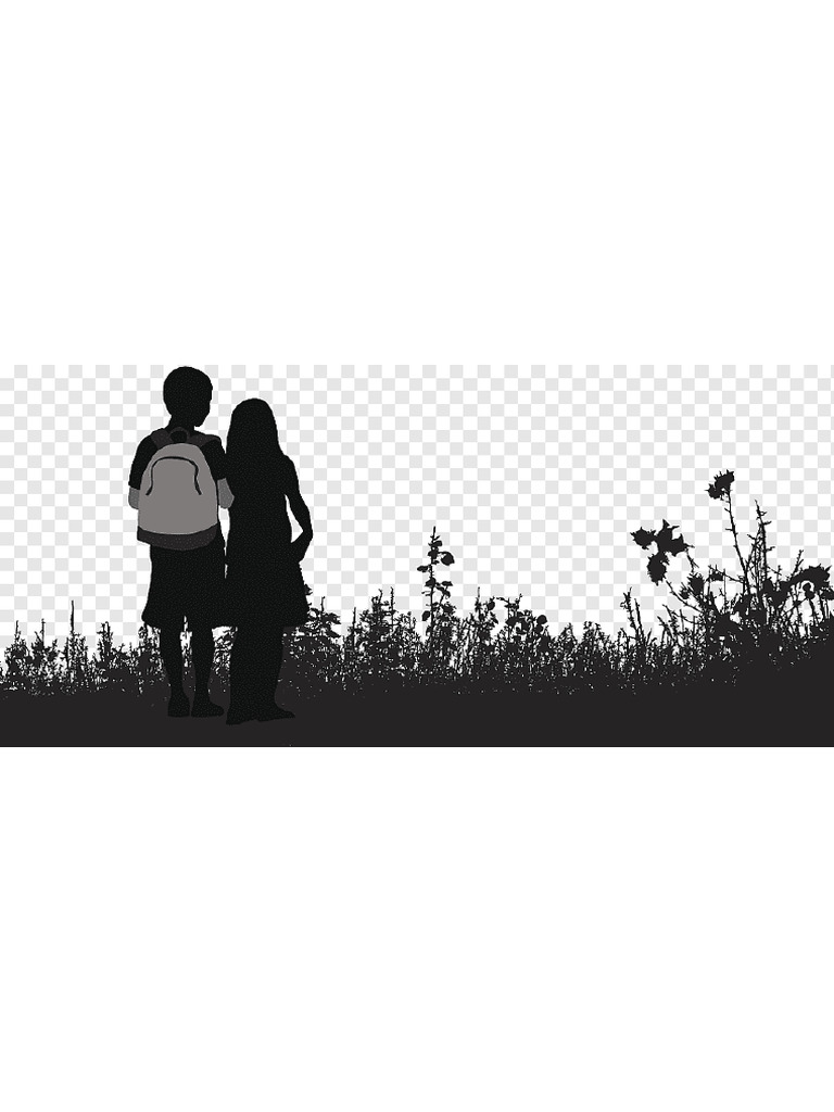 PNG Transparent Graphy Backpackers Two People Looking Back Silhouette ... PNG Transparent Graphy Backpackers Two People Looking Back Silhouette ...