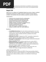 t1 - Manual de Aspel Coi - Ivan Salvador Garcia | PDF | Ventana (informática) | Contabilidad