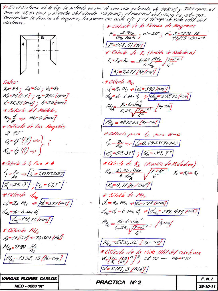 Pract 2 Aux MEC 3263 A | PDF