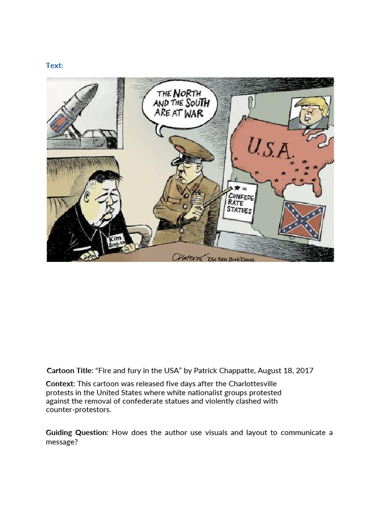 Political Cartoon | PDF