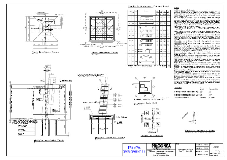LA 010 7 Cimentación de Torres | PDF