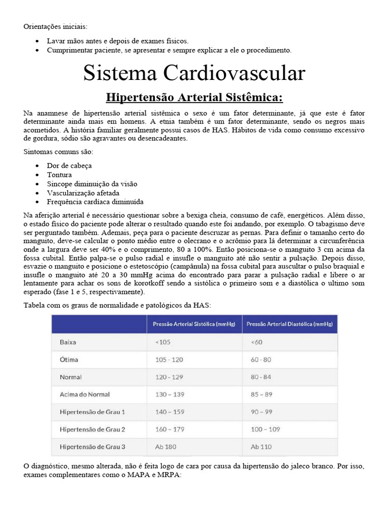 Osce Cardiovascular | Download grátis PDF | Coração | Ventrículo (coração)
