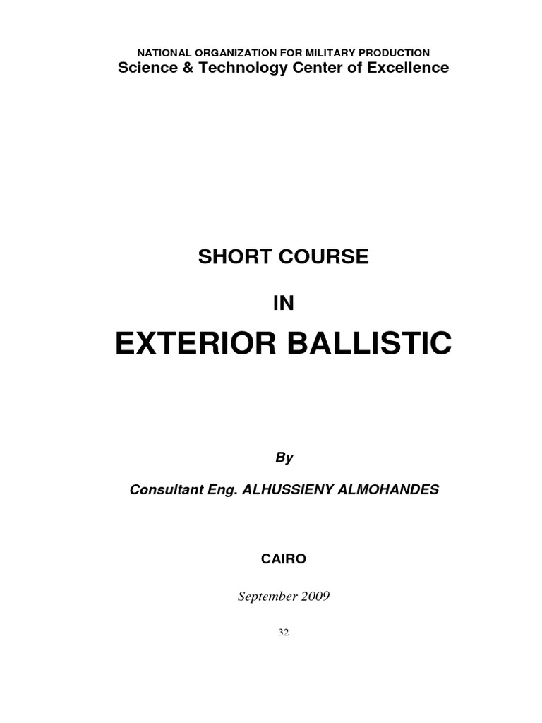 Prodas | PDF | Ballistics | Drag (Physics)