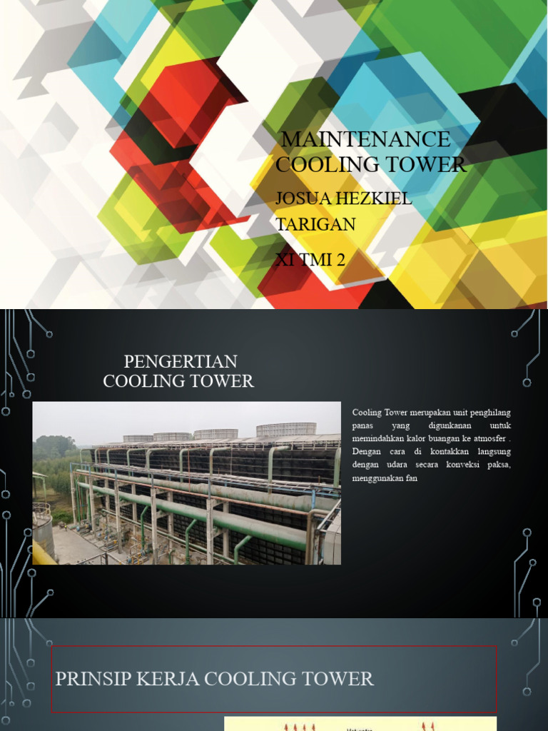 Maintenance Cooling Tower | PDF