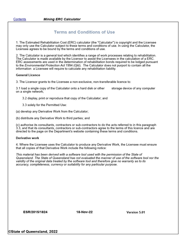 Rs CA Mining Erc Calculator | PDF | License | Derivative Work