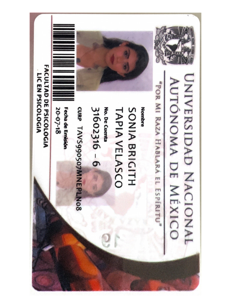 Copa de Credencial UNAM Vigente | PDF