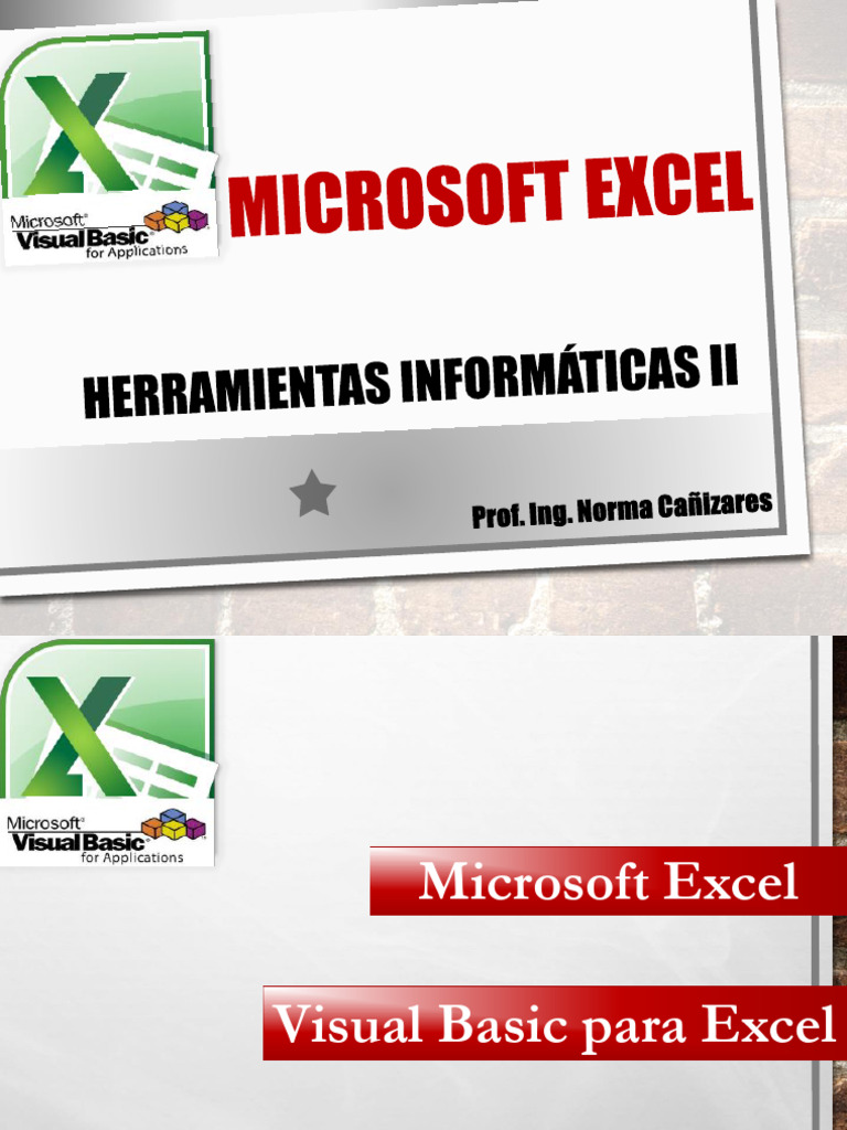 4-1 Microsoft Excel HI2 - Introduccion A VBA | PDF | Objeto (informática) | Microsoft Excel
