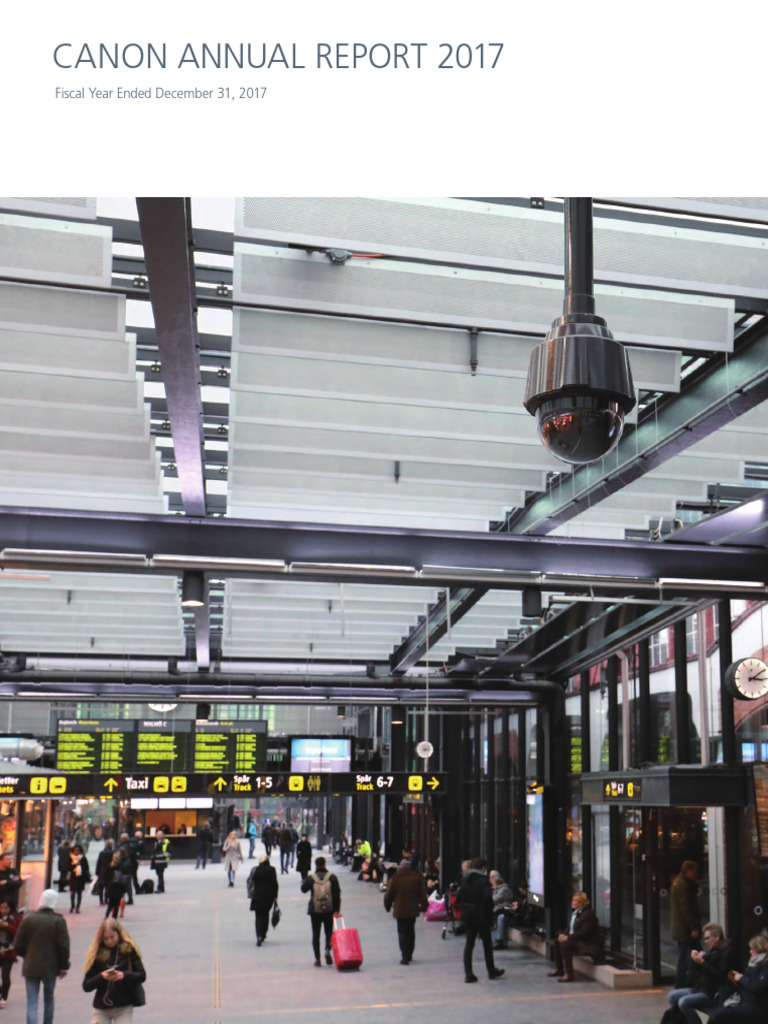 Canon Annual Report 2017 | Download Free PDF | Canon Inc. | Medical Imaging