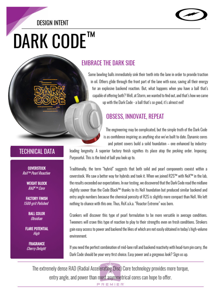 Storm - Dark Code - Design Intent | PDF | Physical Sciences