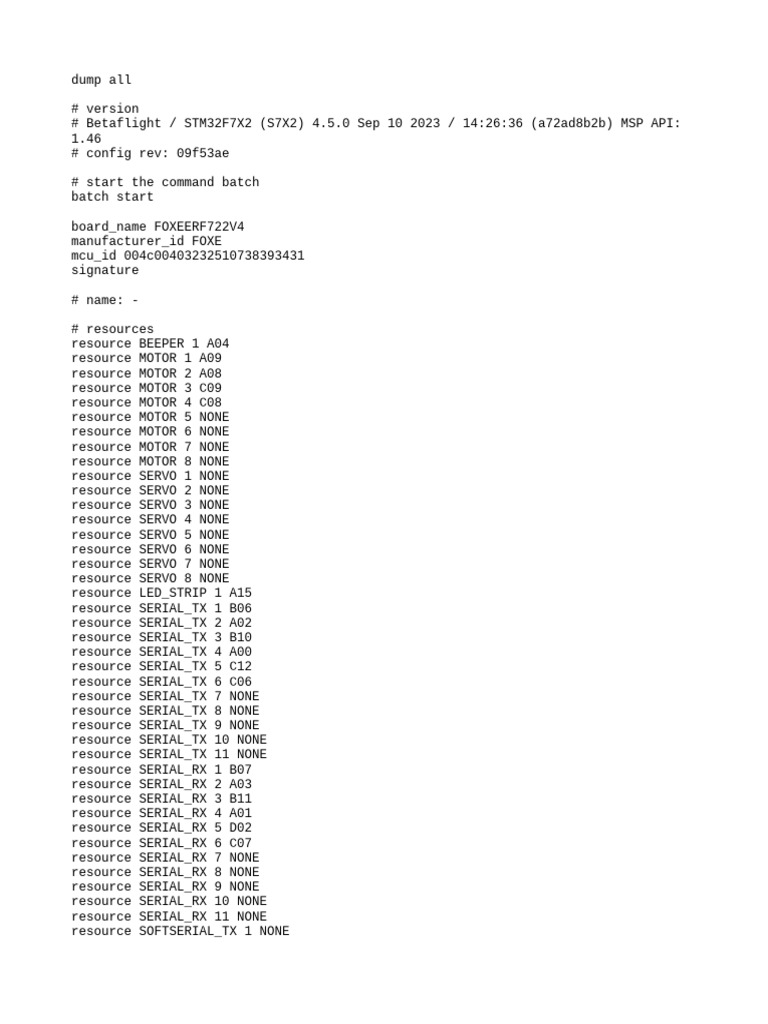 [4.5.0 ZULU beta] [DUMP ALL] BTFL_cli_20230916_172153 | PDF
