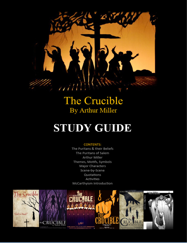 The Crucible: Student Study Guide | PDF | Puritans | Calvinism