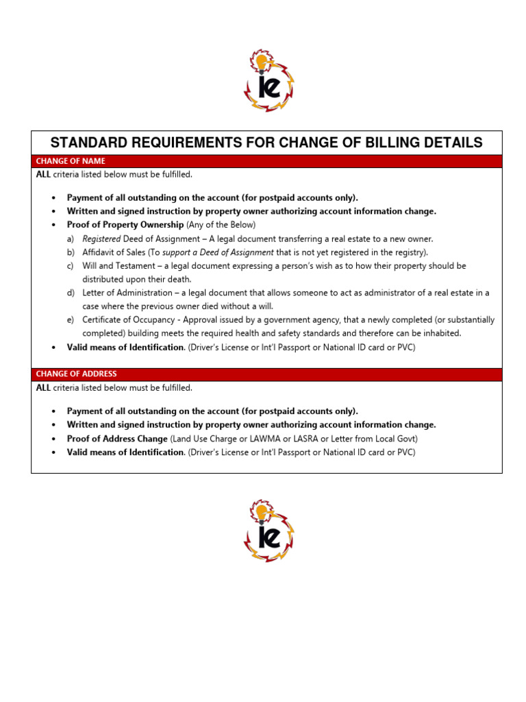 If You Would Like To Make Changes To Your Name and Address Please Visit ...