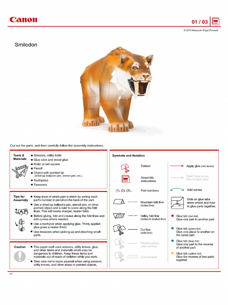 Tigre Diente Sable | PDF