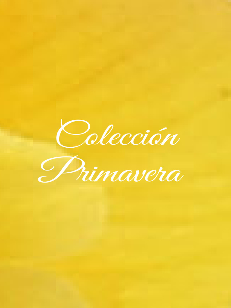 Catálogo Primavera | PDF