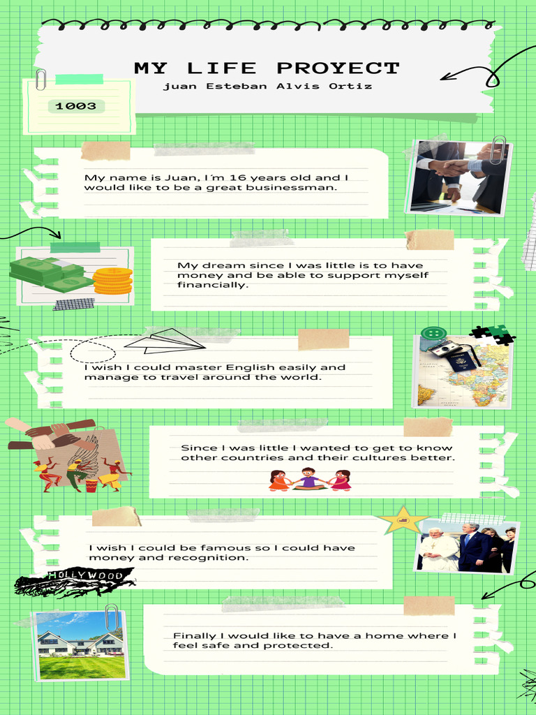 My Life Proyect | PDF