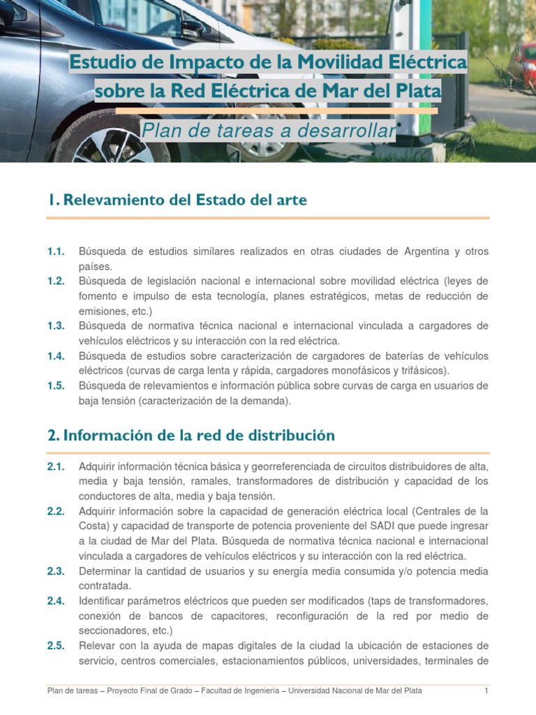 Estudio de Impacto de la Movilidad Eléctrica sobre la Red Eléctrica de ...