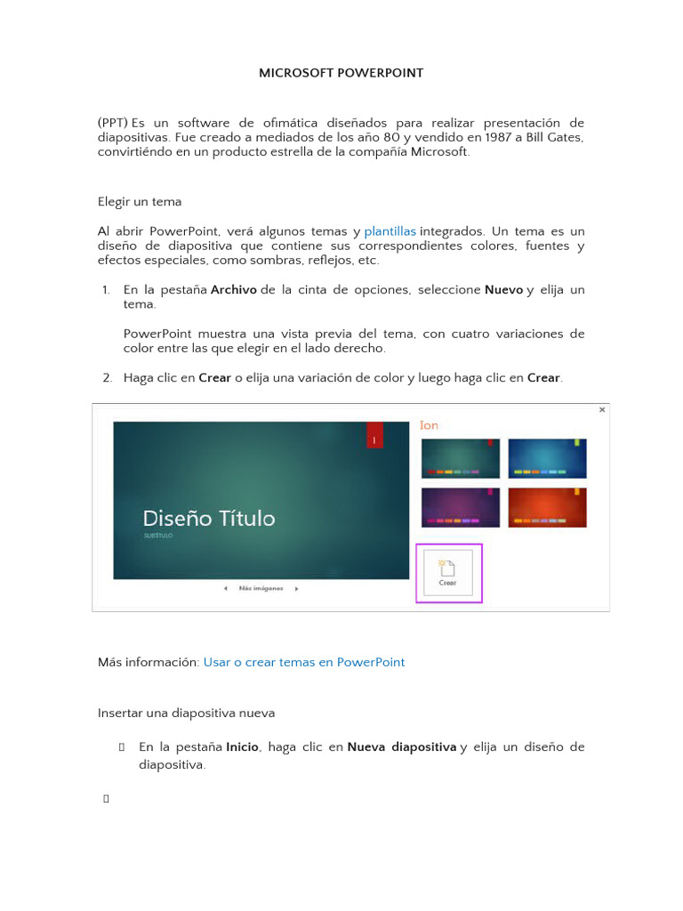 Microsoft Powerpoint | Descargar gratis PDF | Microsoft PowerPoint ...